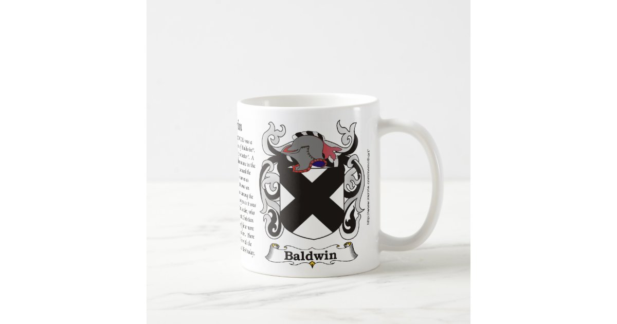 Baldwin Family Coat of Arms Mug | Zazzle