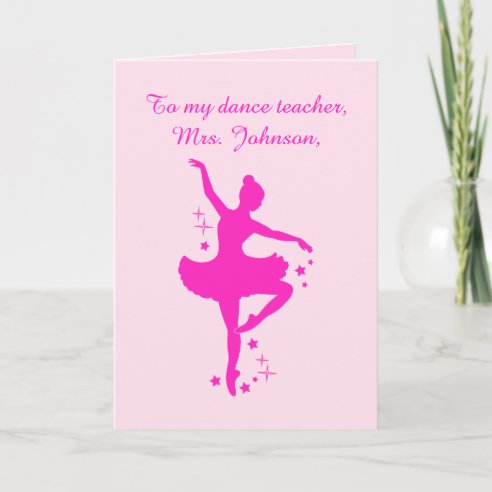 Dance Thank You Cards | Zazzle UK