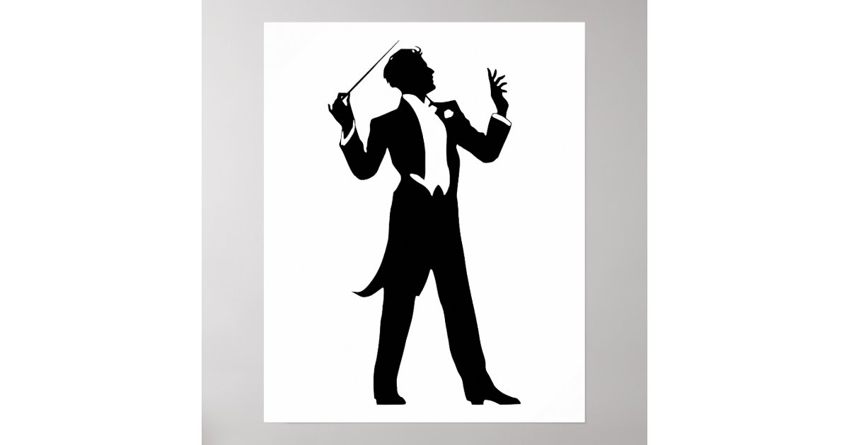 Band Conductor Poster | Zazzle