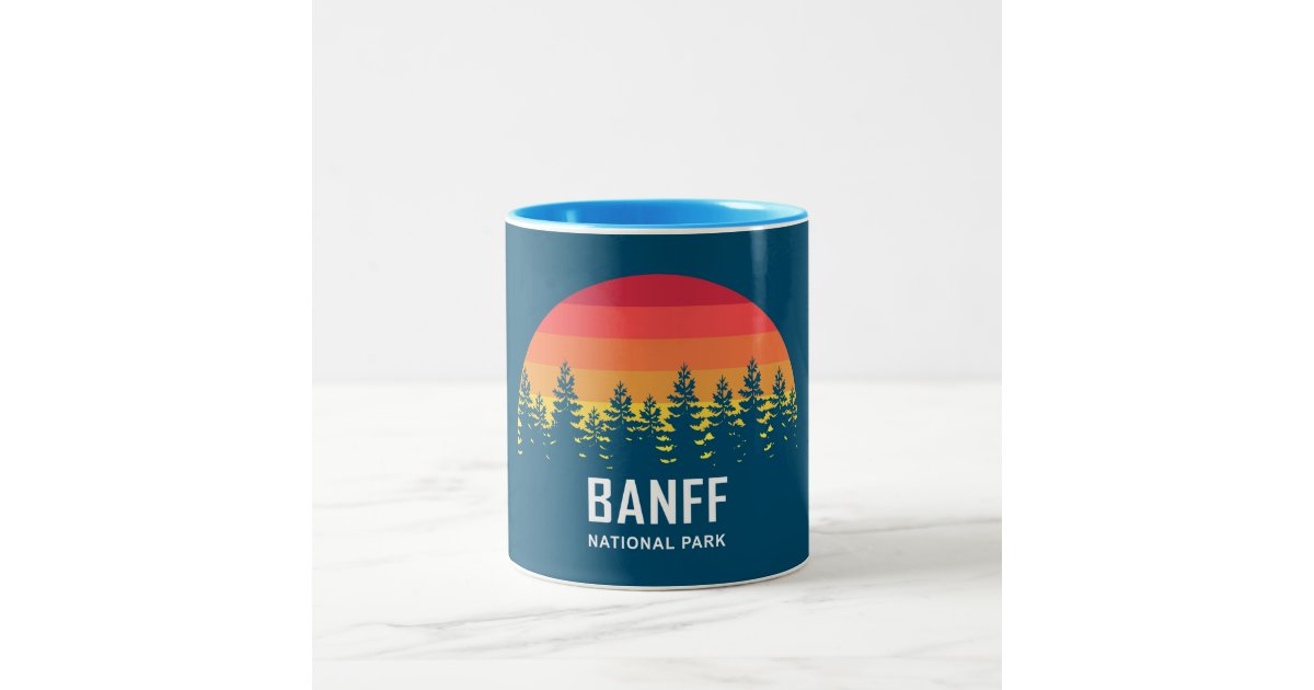 Banff National Park Two-Tone Coffee Mug | Zazzle
