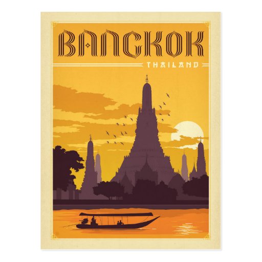 Bangkok, Thailand Postcard | Zazzle