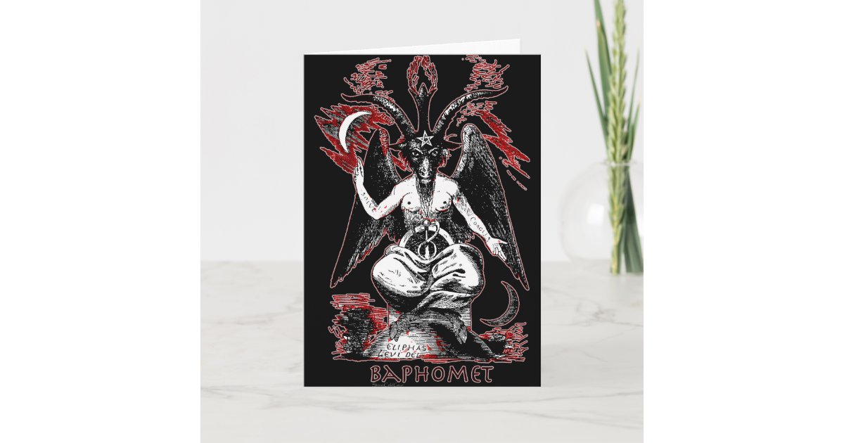 Baphomet Card | Zazzle