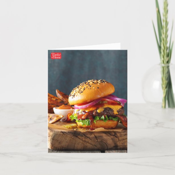 Burger Cards | Zazzle UK