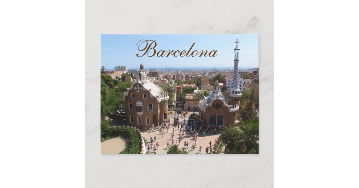 Barcelona postcard | Zazzle
