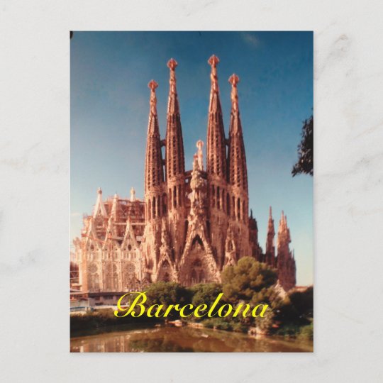 Barcelona postcard | Zazzle.co.uk