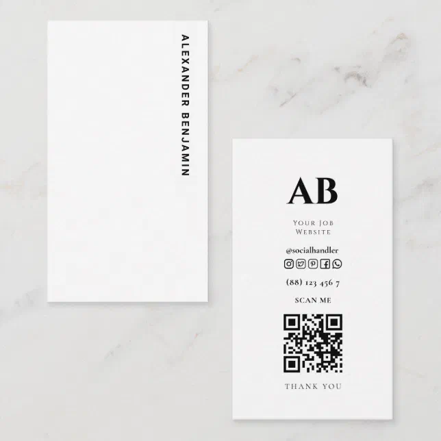 Baseball Coach Photo QR Code Business Card | Zazzle