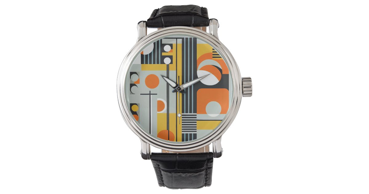 Bauhaus Geometric Design 01 Perfect For Watch | Zazzle