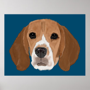 Beagle Posters & Prints | Zazzle UK