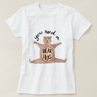 Bear Hug T-Shirts, T-Shirt Printing | Zazzle.co.uk