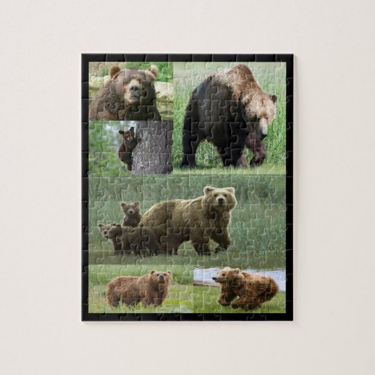 Bear Jigsaw Puzzle | Zazzle.co.uk