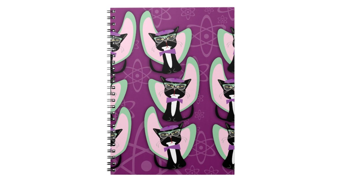 Beatnik Cats Notebook | Zazzle