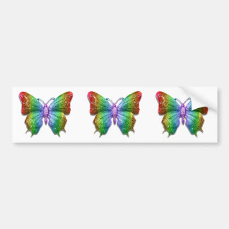Rainbow Butterfly Stickers | Zazzle.co.uk