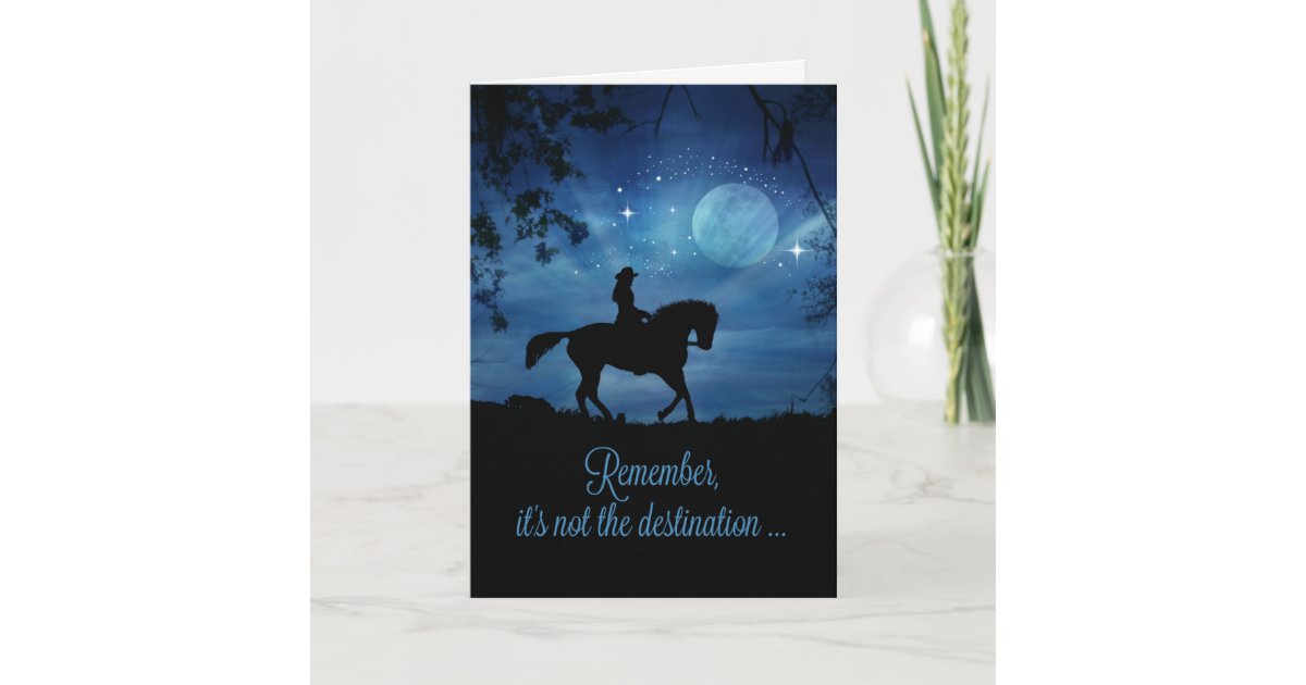 Beautiful Cowgirl Happy Birthday Ride Card | Zazzle