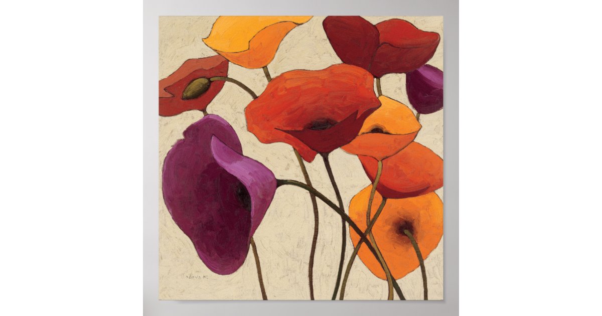Beautiful Flowers Poster | Zazzle