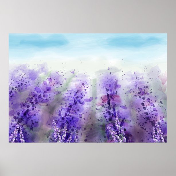 Lavender Posters & Prints | Zazzle UK