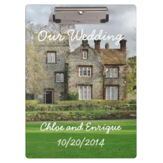 Wedding Clipboards & Form Holders | Zazzle.co.uk