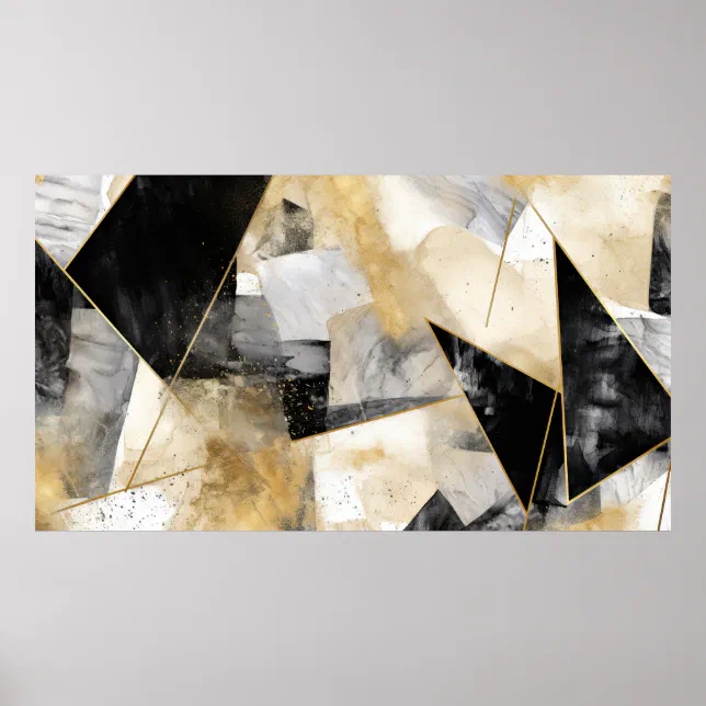 Beautiful painted background Poster | Zazzle