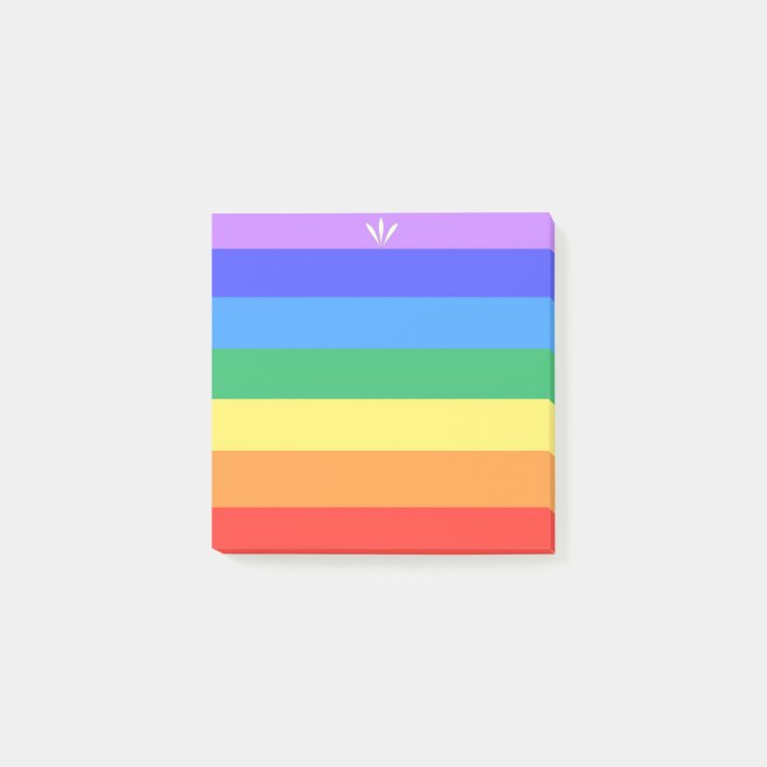 Beautiful Rainbow Colours Post-it Notes | Zazzle.co.uk