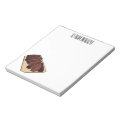 Beef brisket cartoon illustration notepad | Zazzle