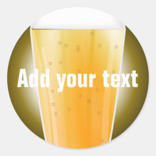 Beer Sayings Stickers & Labels | Zazzle UK