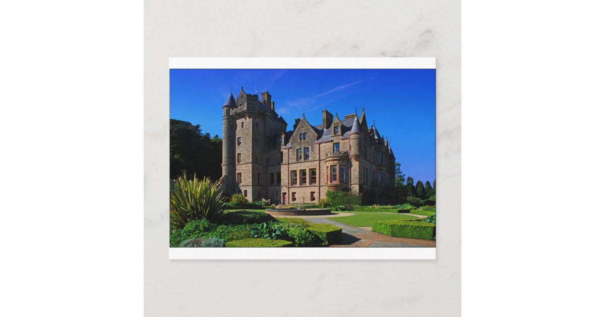 Belfast Castle, Northern Ireland Postcard | Zazzle