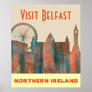 Belfast Posters & Prints | Zazzle.co.uk