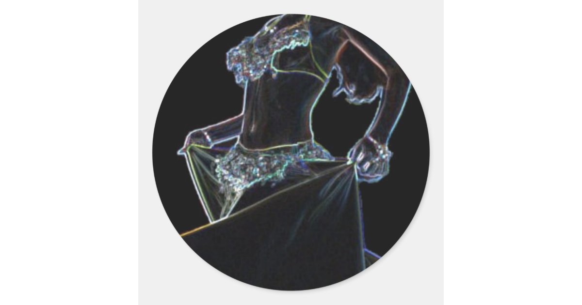 belly dance stickers | Zazzle
