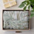 Bengal White Tiger Tropical Palm Decoupage Tissue Paper | Zazzle