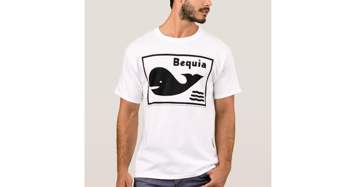 Bequia Flag T-Shirt | Zazzle