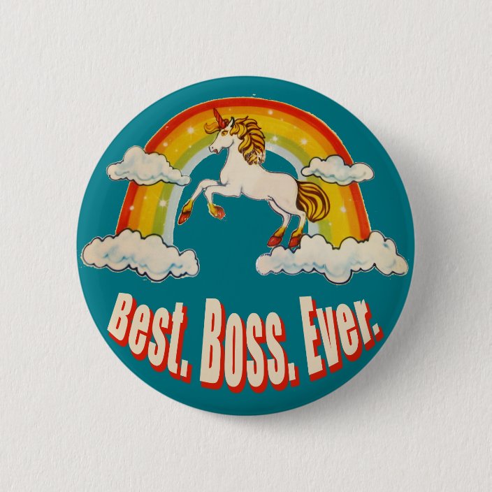Best Boss Ever 6 Cm Round Badge | Zazzle.co.uk