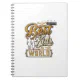 Best Kids in the World Vintage Family Typography D Notebook | Zazzle