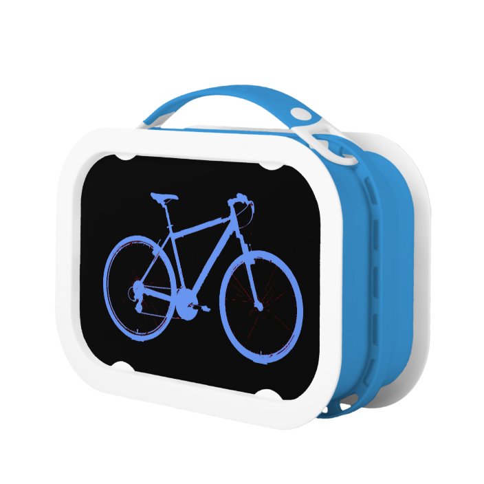 bicycle - biking + bike lunch box | Zazzle.co.uk