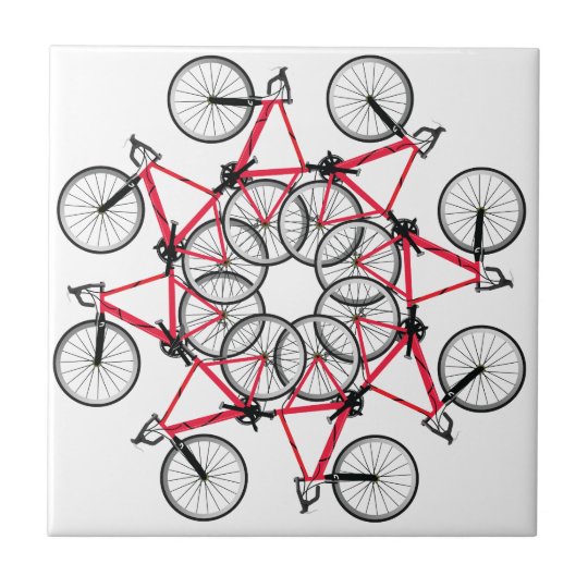 Bicycle cycle tile | Zazzle.co.uk