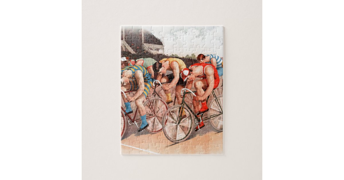 Bicycle Race Jigsaw Puzzle | Zazzle