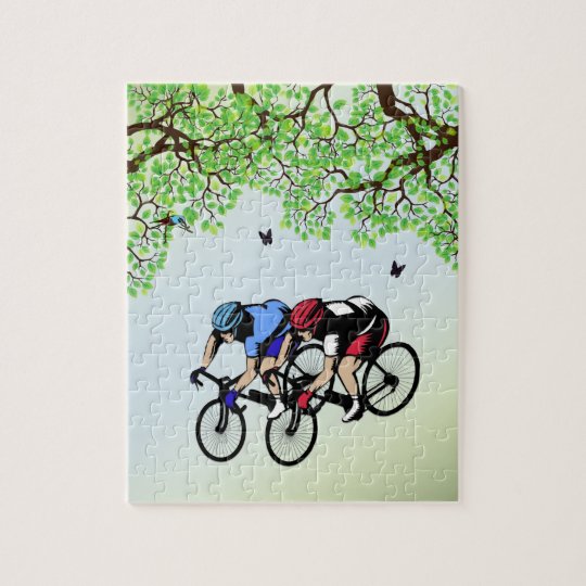 Bicycle Race Jigsaw Puzzle | Zazzle.co.uk