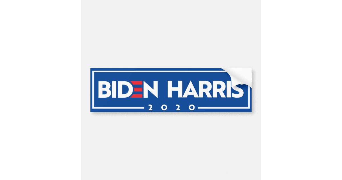 BIDEN HARRIS 2020 BUMPER STICKER | Zazzle