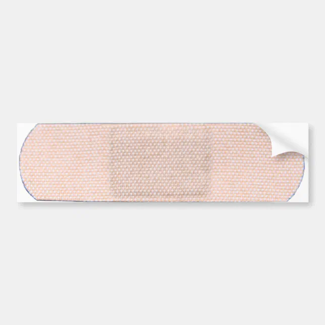 BIG bandage Bumper Sticker | Zazzle