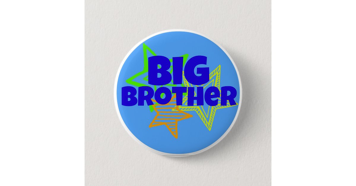 Big Brother (button) 6 Cm Round Badge | Zazzle