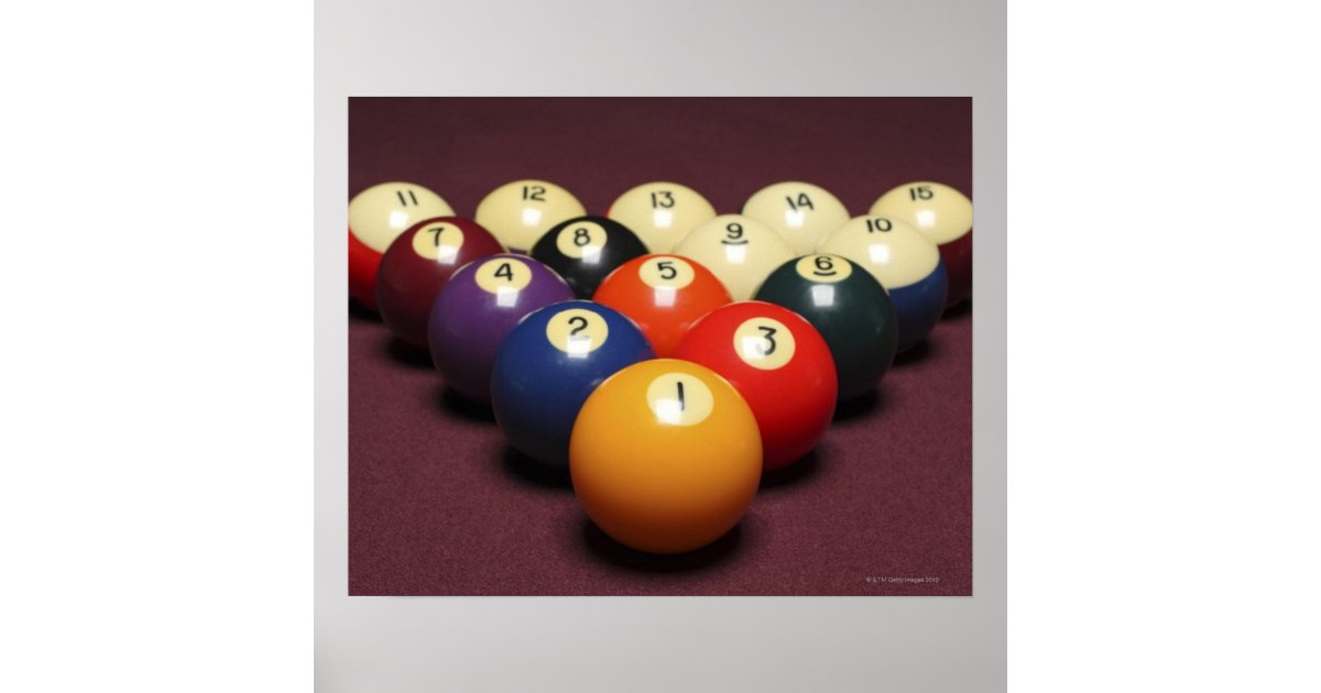 Billiards Poster | Zazzle