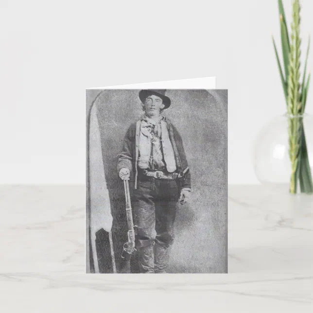 Billy the Kid Card | Zazzle