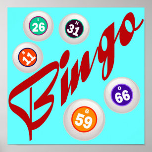 Bingo Posters & Prints | Zazzle UK