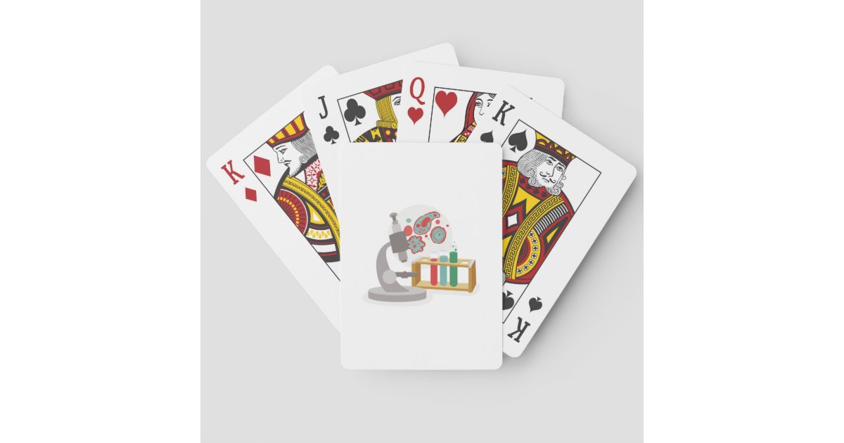Biology Science Playing Cards | Zazzle