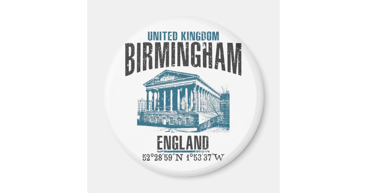Birmingham Magnet | Zazzle