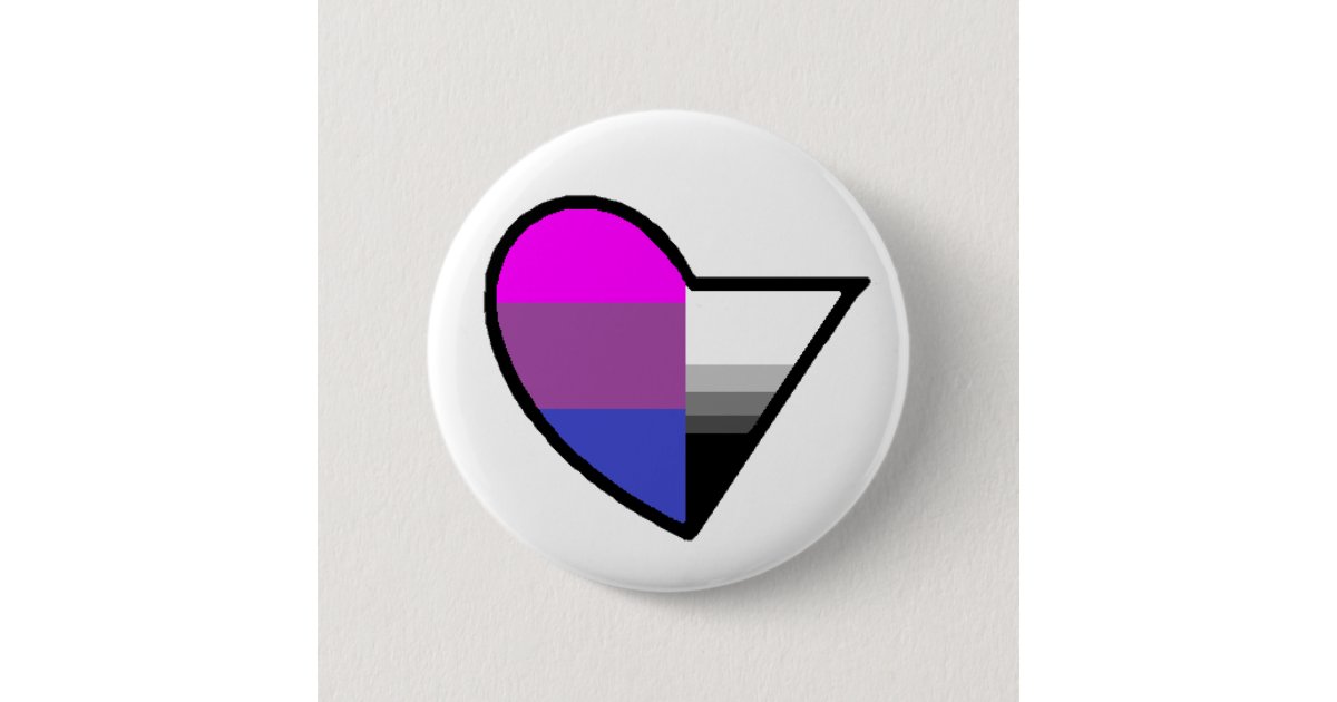 Biromantic Demisexual Button | Zazzle