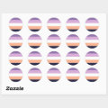 Biromantic Pride Flag Classic Round Sticker | Zazzle
