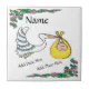 Birth Tile, Dutch Look, Personalise Tile | Zazzle