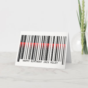 Barcode Cards | Zazzle UK