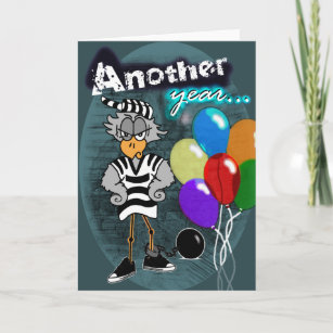 Prison Birthday Cards | Zazzle UK