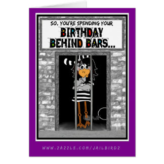 Prison Birthday Cards & Invitations | Zazzle.co.uk
