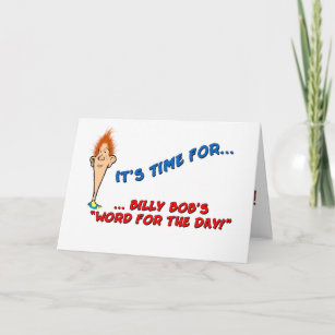 Funny Redneck Sayings Cards | Zazzle UK